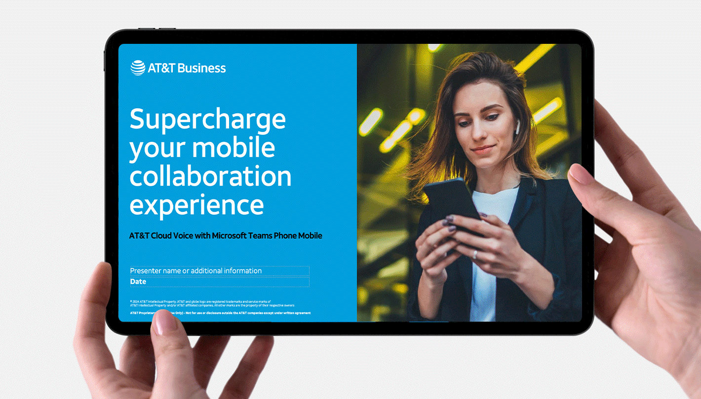 AT&T & Microsoft: Supercharging mobile collaboration capabilities
